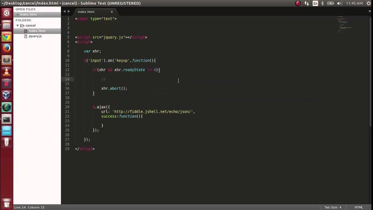 jquery custom autocomplete, key up, abort multiple ajax request, only allow last - YouTube