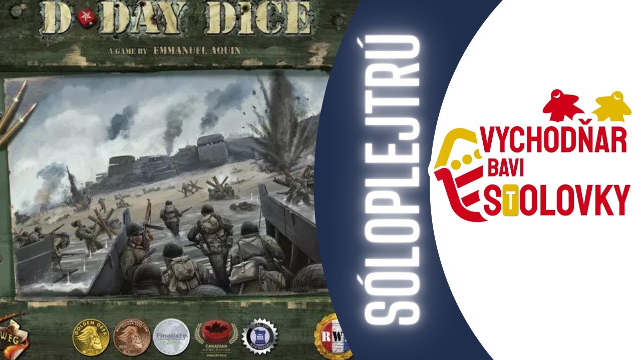 #93 D-Day Dice second edition sólo plejtrú - pravidlá - hodnotenie ...
