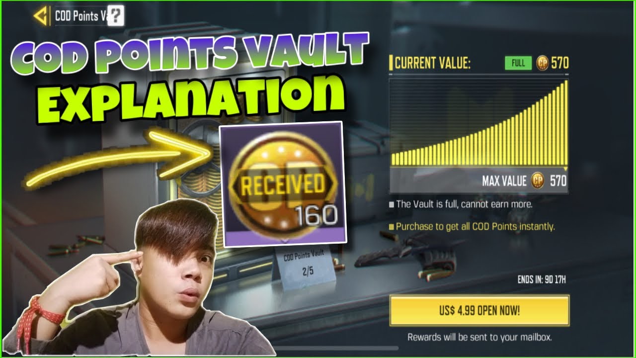 COD POINTS VAULT 2024 EXPLANATION TAGALOG CALL OF DUTY MOBILE GARENA ...