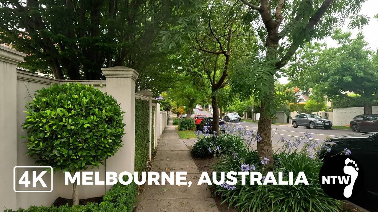 Walk around the streets of Toorak in Melbourne, Australia | Ambient ...