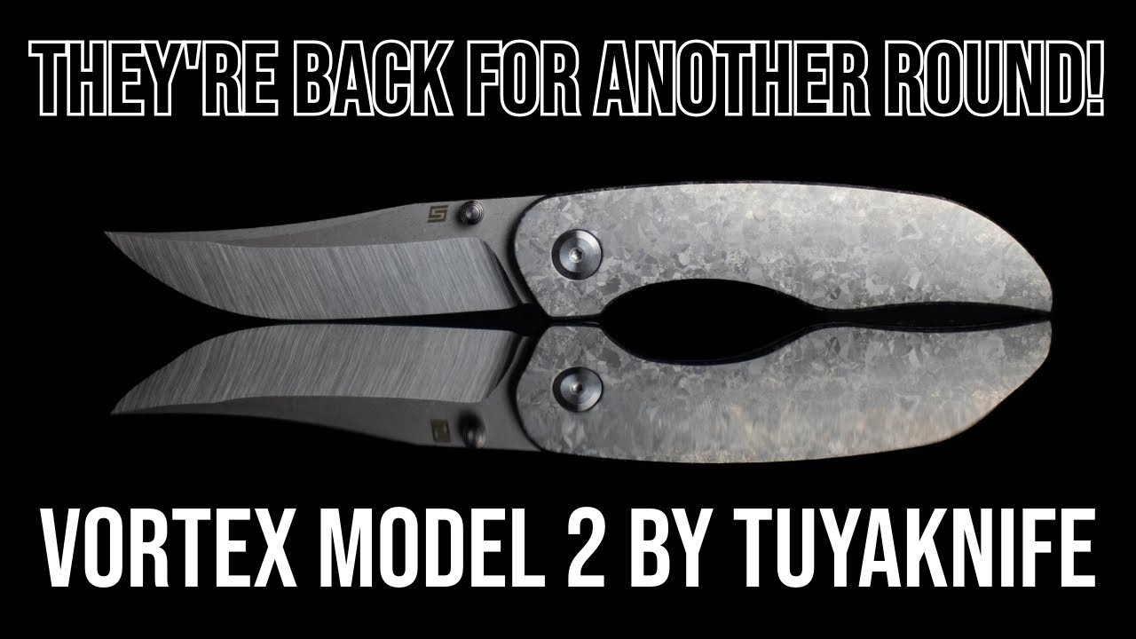 A Delicious Follow Up Design - Vortex Knives Model 2 by Tuyaknife - YouTube