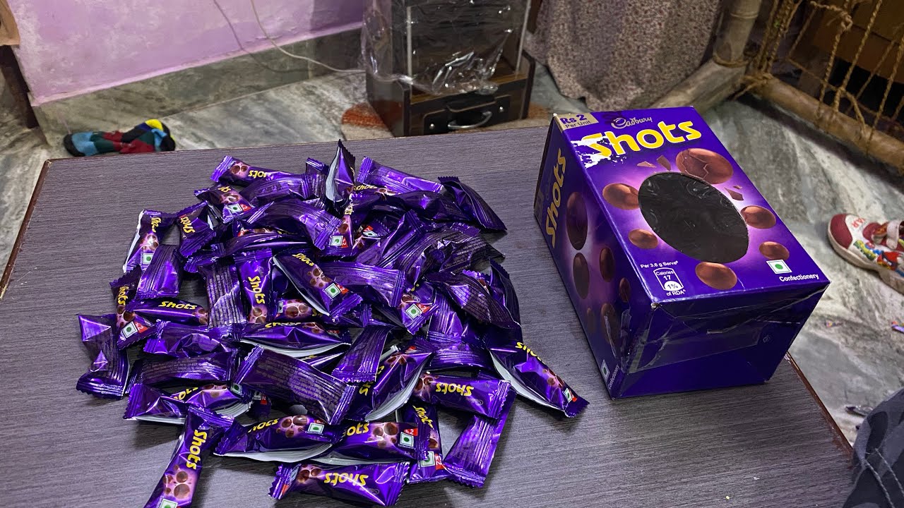 Unboxing & review Cadbury Dairy Milk Chocolate Shots Carton (58 Units x ...