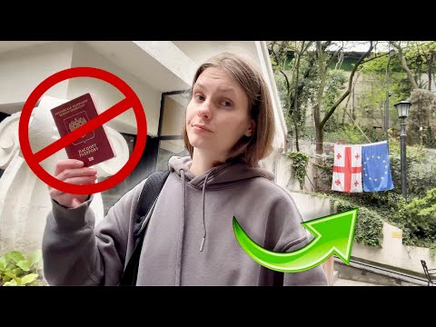GOODBYE RUSSIAN PASSPORT!!? Updating My Status in Georgia 🇬🇪
