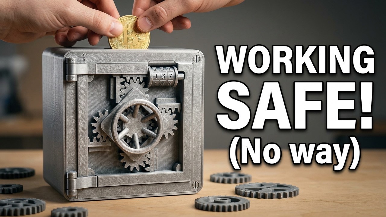 I 3D Printed a Working Safe - YouTube