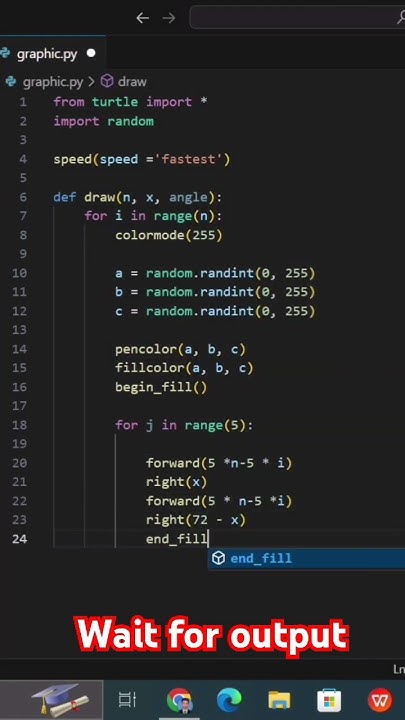 Amazing flower 🌺 graphic degion with python #coder#funny #viral#python #coding - YouTube