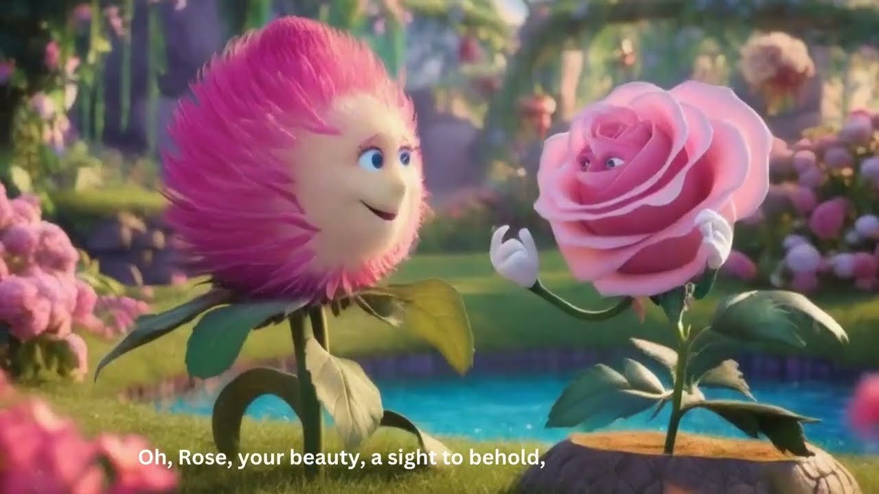 The Rose and the Amaranth | Children's Stories | Kids Stories - YouTube