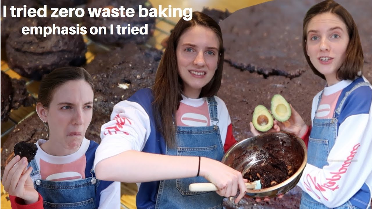 I tried making a zero waste cake - YouTube