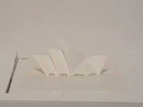 Origamic Architecture "Sydney Opera House" - YouTube