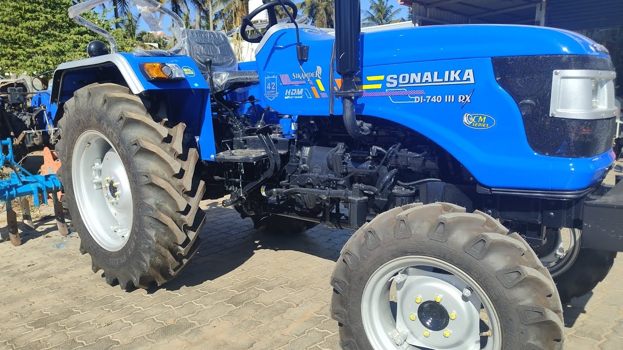 Sonalika Rx 740 III Sikander 42HP 4WD Tractor ರಿವ್ಯೂ ಇನ್ ಕನ್ನಡ - YouTube