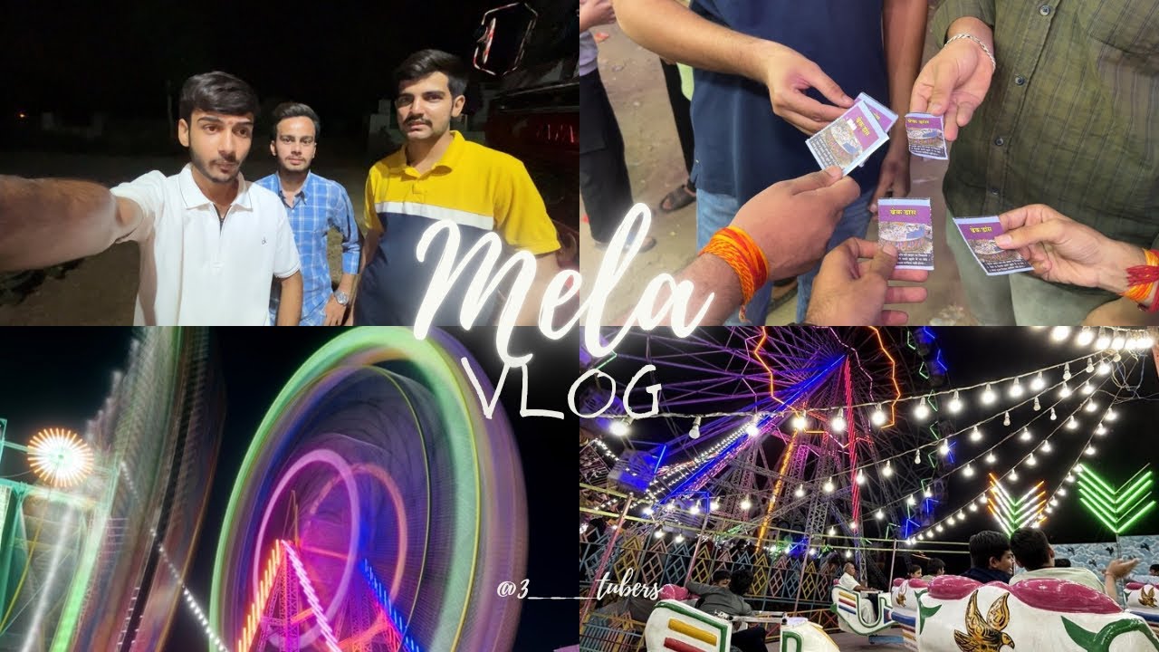 2024 special mela vlog 🎡🎢🎠// bohot time baad vlog aagya 👍 #mela2024 # ...