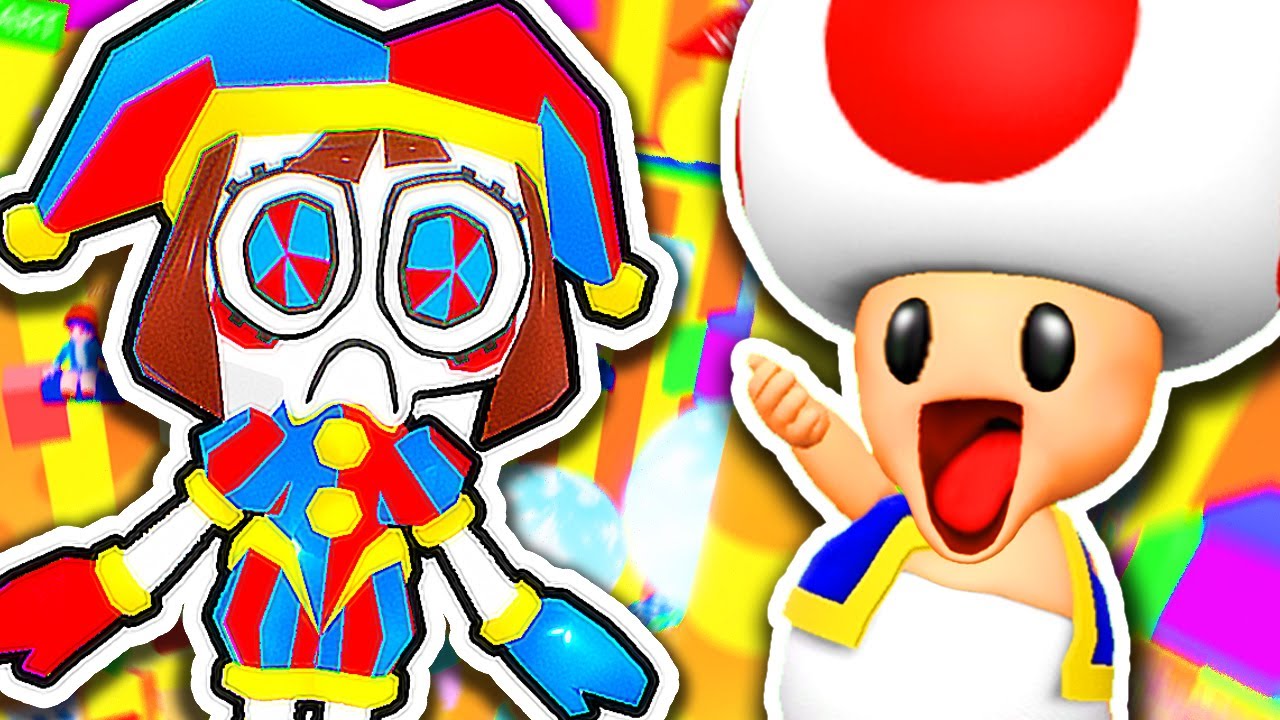 🎪🎭 ESCAPE EVIL AMAZING DIGITAL CIRCUS | Toad Plays Roblox AMAZING ...