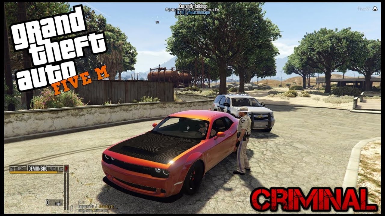 GTA 5 ROLEPLAY - DODGE DEMON DRIFTER - EP. 32 - Criminal - YouTube