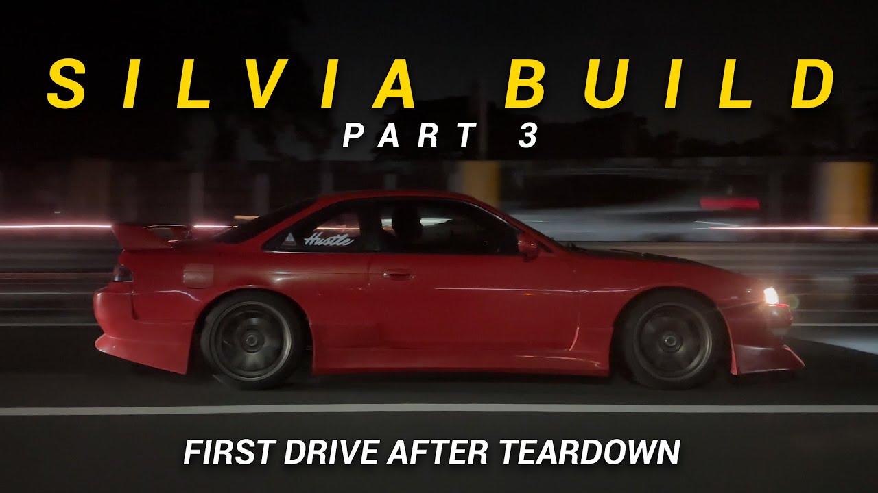 Silvia S14 Build - Part 3 - AIRCON, ALIGNMENT, NIGHT RUN! - YouTube