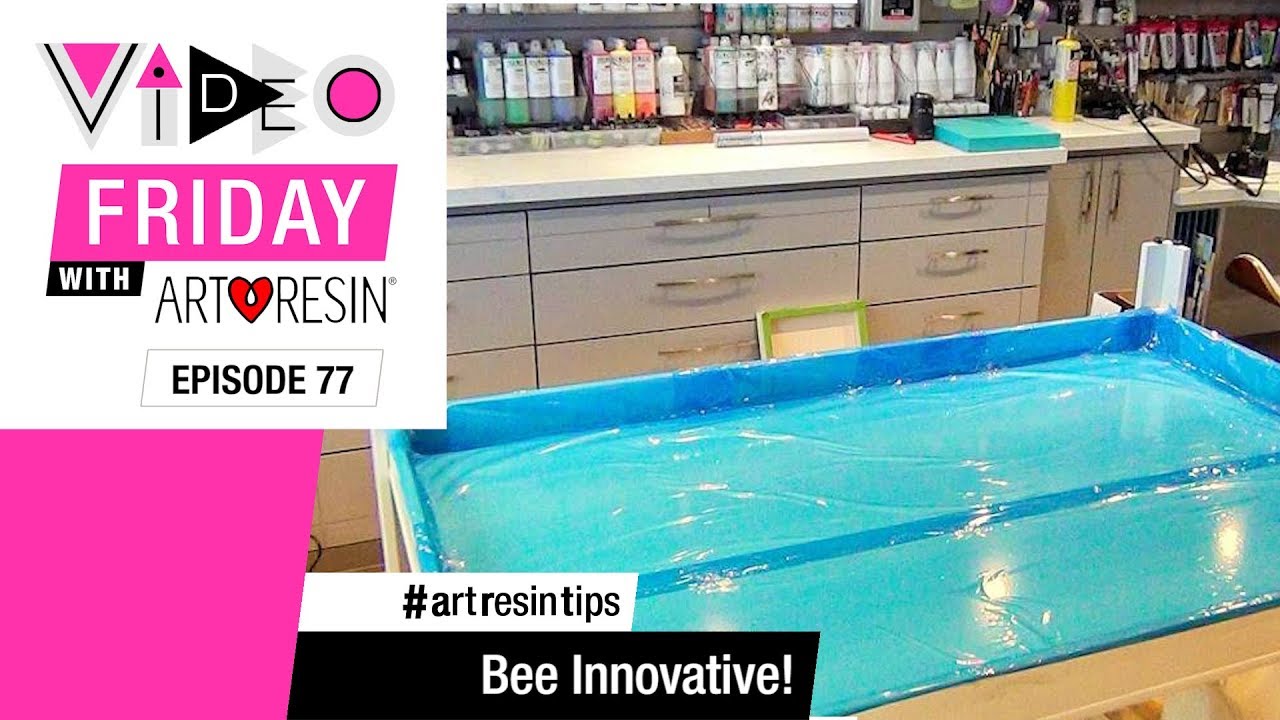 How To Build A Resin Pouring Table - YouTube