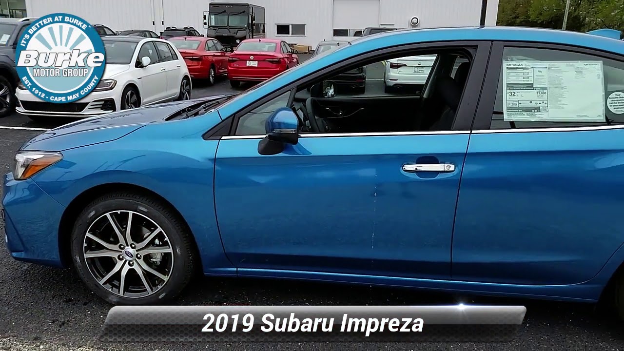 New 2019 Subaru Impreza Limited, Cape May Court House, NJ S19161 - YouTube