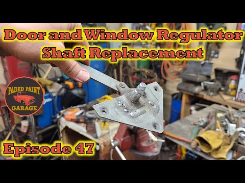 1956 Ford F-100 Episode 47 - Replacing Door Handle and Window Crank ...