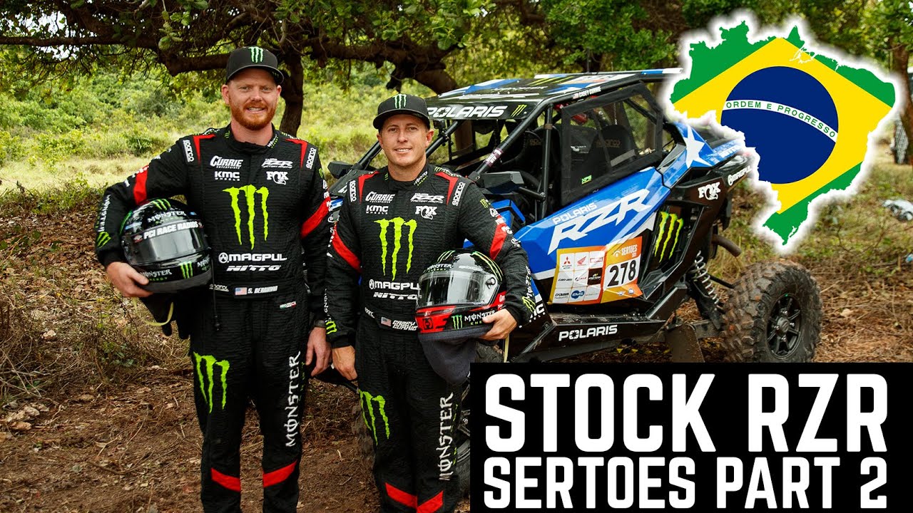 RACING A STOCK RZR PRO XP IN THE BIGGEST UTV RALLY | SERTÕES RALLY PART ...