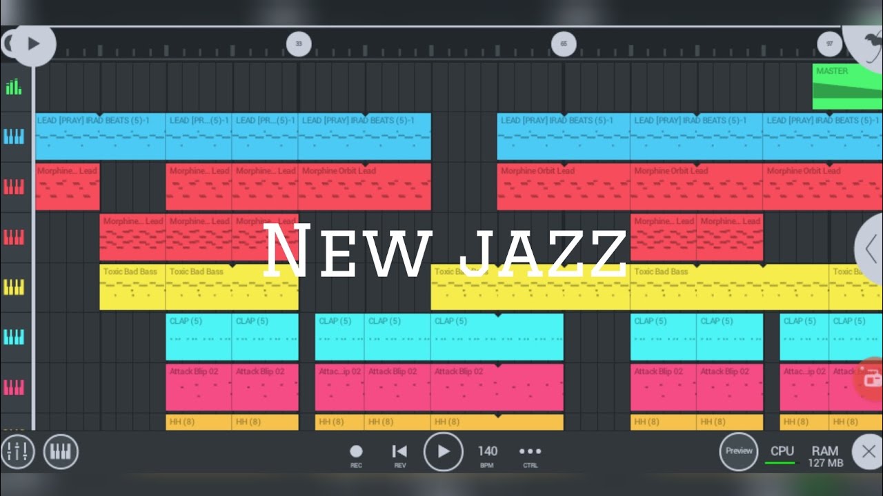 Faire de la new jazz sur FL.studio mobile(très lourd) - YouTube
