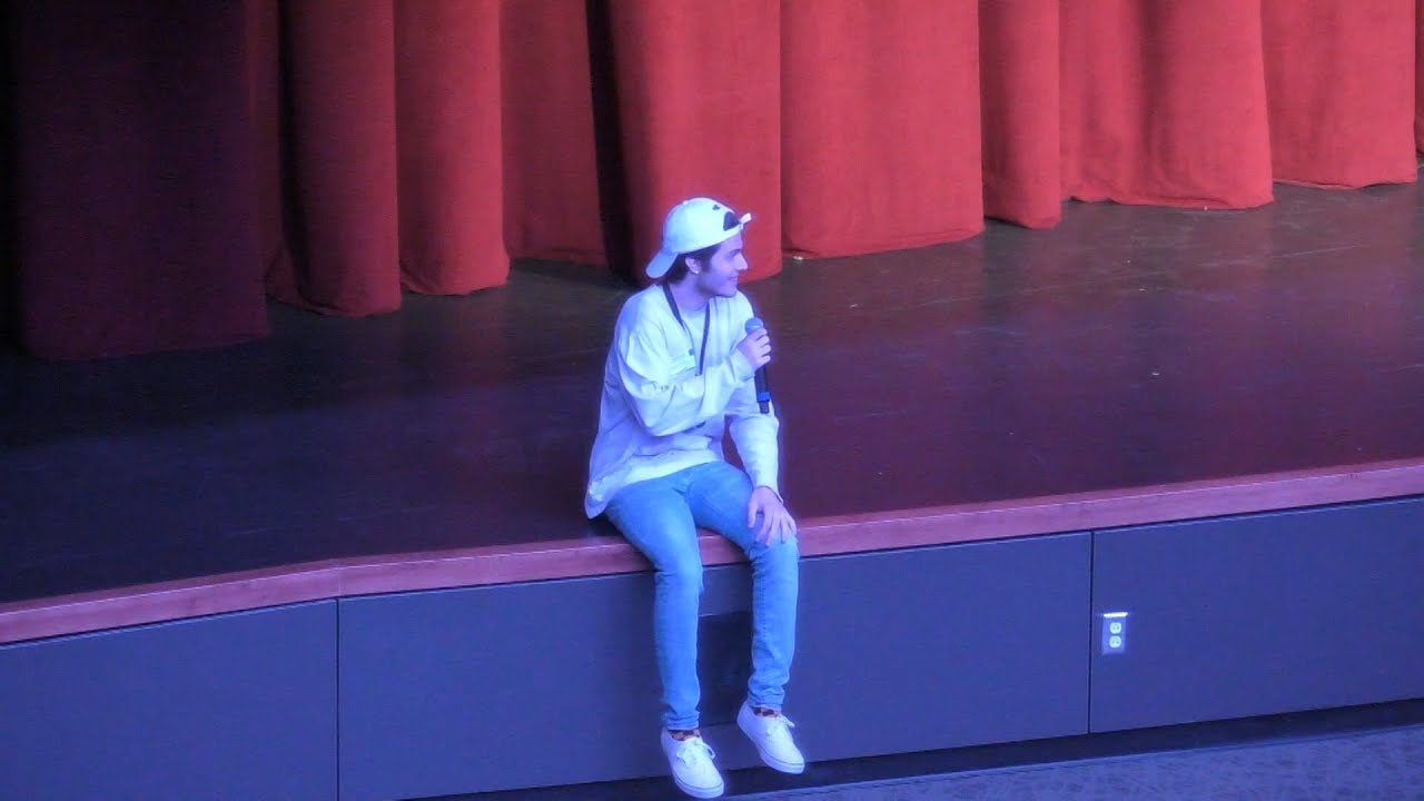 Luka Kinard speaks at Sanford High School - YouTube