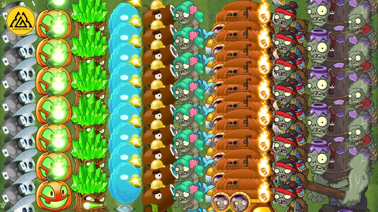 Which Team Of Plants Can Destroy This Line Of Strongest Zombies !! Pvz ...
