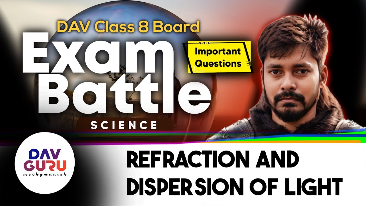 Science Chapter 10 | DAV Class 8 | Important Questions | Exam Battle ...