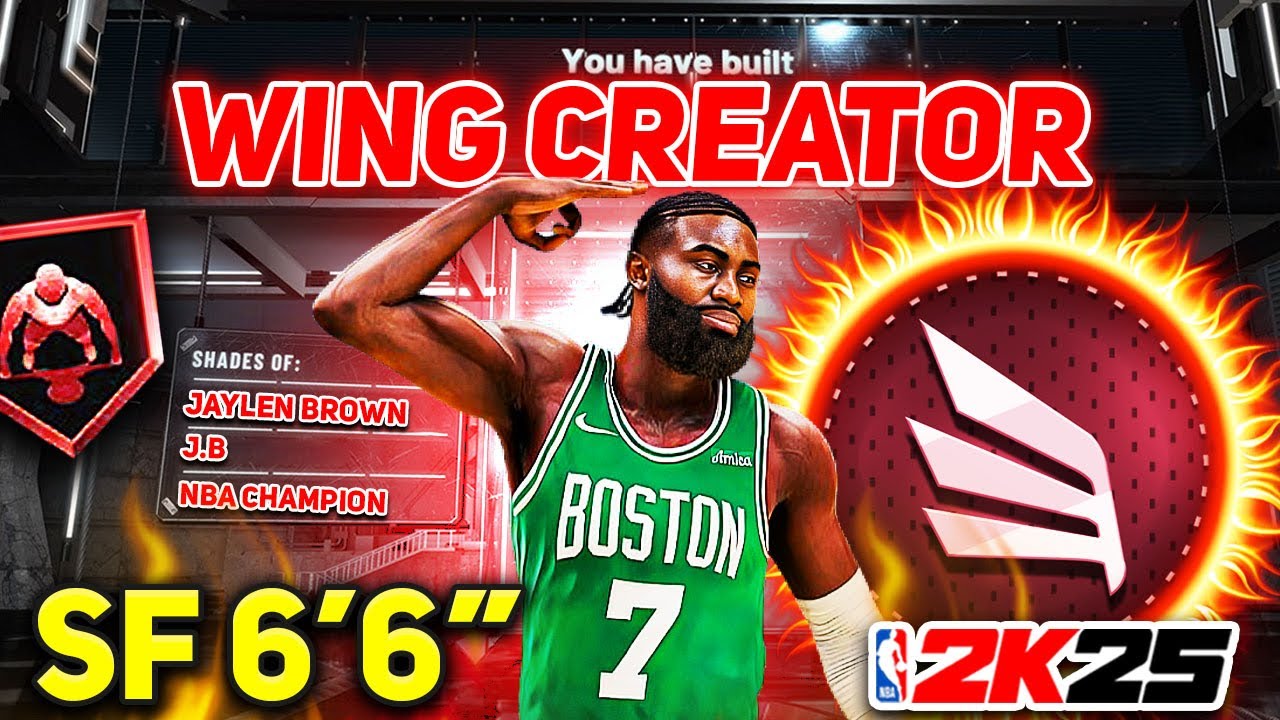 How To Make a “WING CREATOR” Build in NBA 2K25! The Ultimate Offensive ...