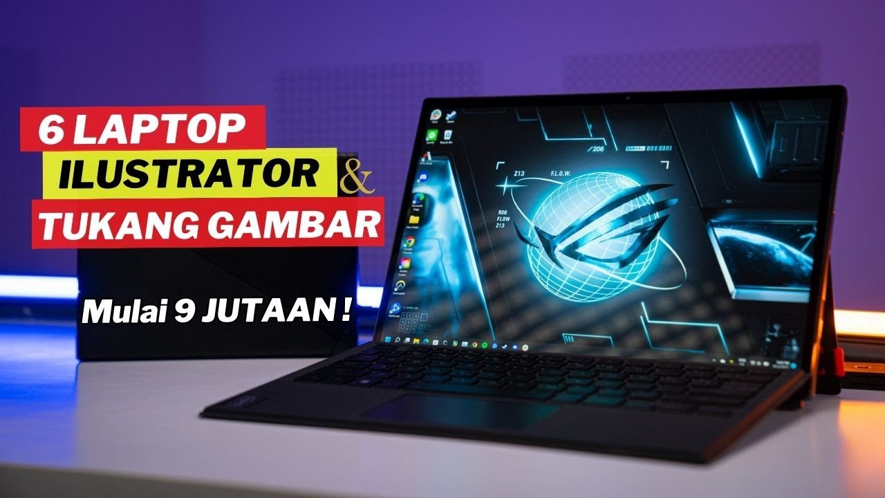 6 LAPTOP TERBAIK UNTUK ILUSTRATOR DAN TUKANG GAMBAR 2023 PROSESOR ...