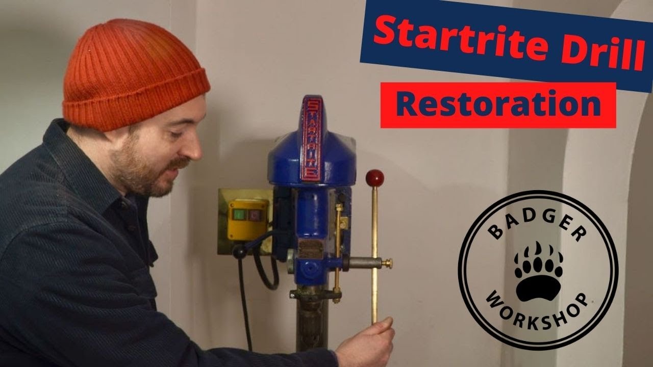 Startrite Drill Restoration All Finished - YouTube