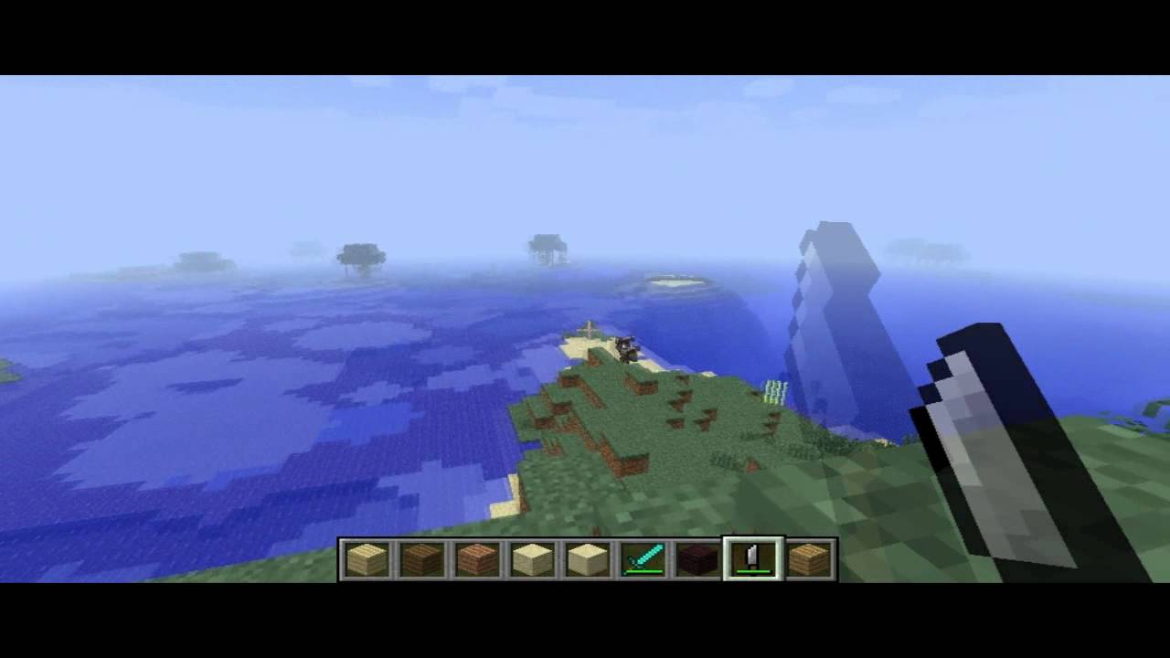 Minecraft: Bow Texture change, Knife - YouTube