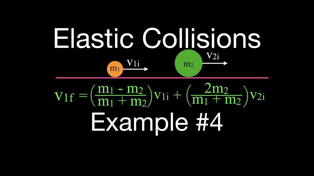 Momentum (14 of 16) Elastic Collisions, Example 4 - YouTube