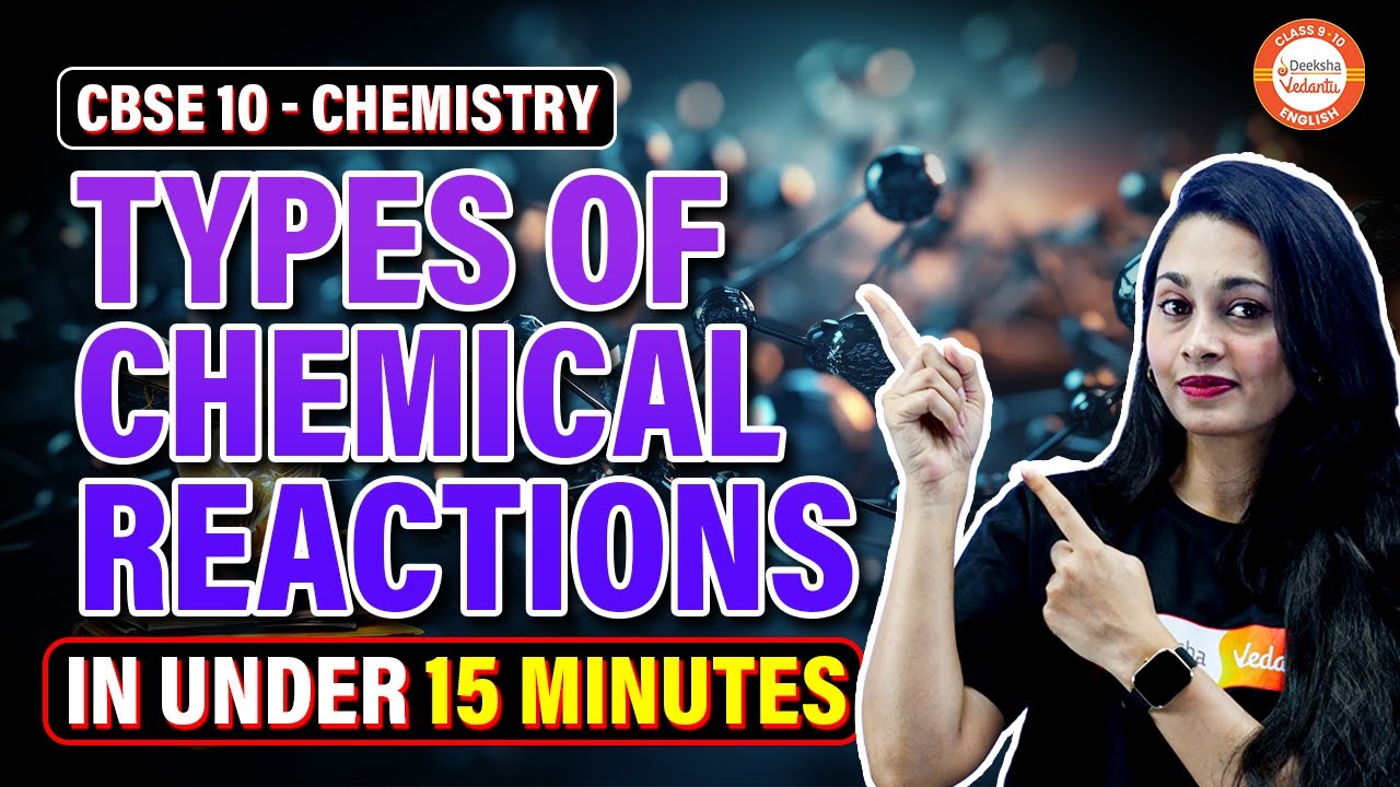 Types of Chemical Reactions| Topics under 15 minutes | Chemistry Class ...