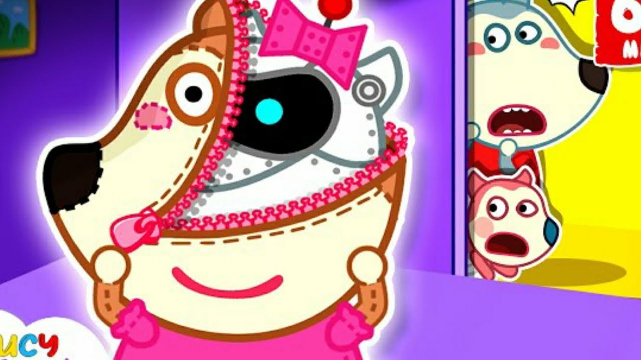 Lucy es un Robot? #Wolfoo - YouTube