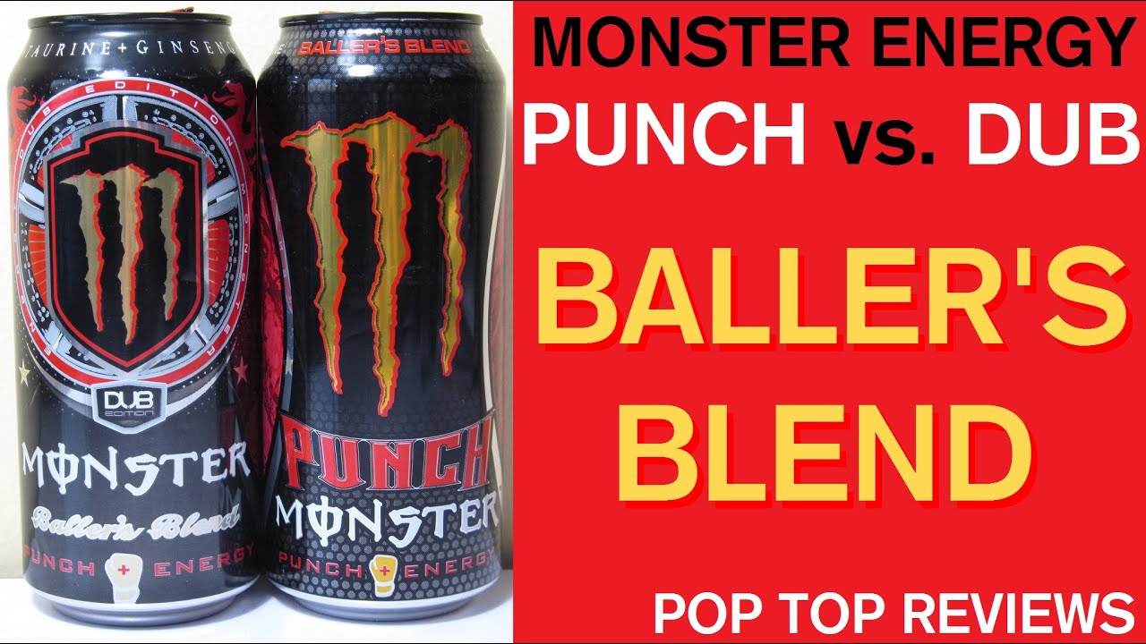 Review #26: Monster Energy BALLER'S BLEND Old vs. New - YouTube