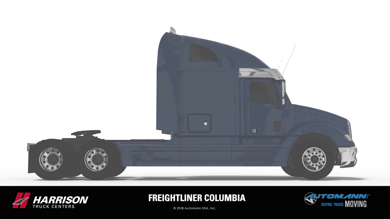 Harrison Truck Center/Automann Parts: Freightliner COLUMBIA - YouTube