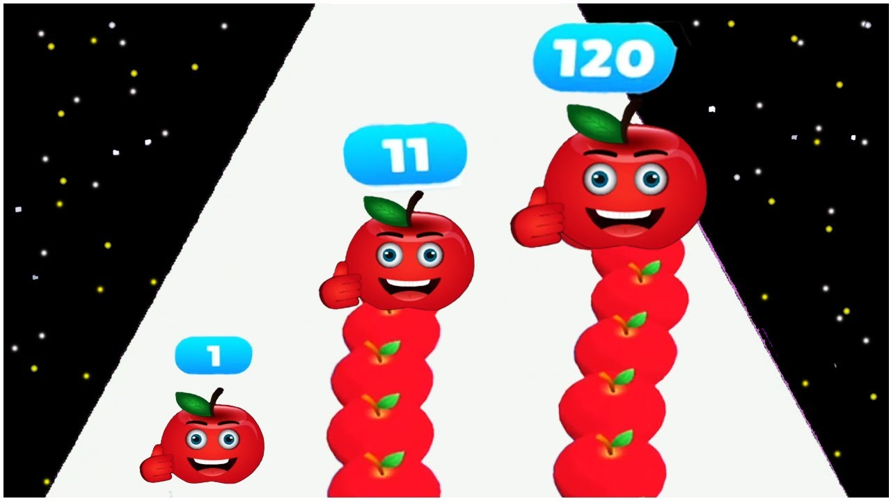 Fruit Run Master : Count Games - Gameplay Walkthrough - Levels 1-11 - YouTube