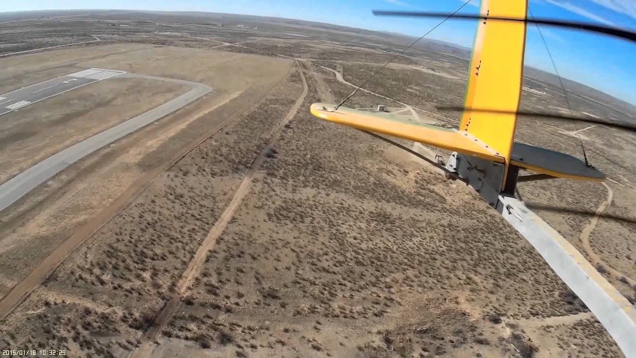 Tail view of gyrobee - YouTube