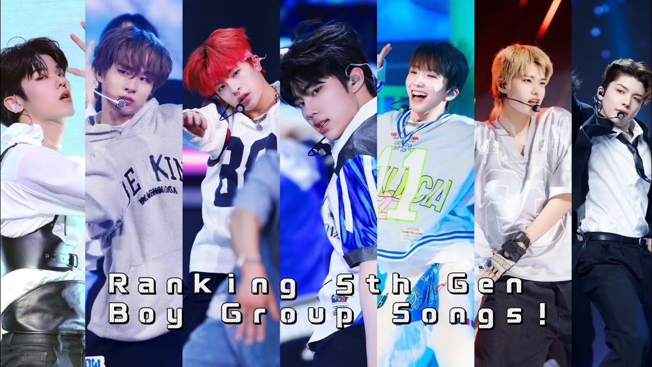 Ranking 5th Gen Kpop Boy Group Songs | Title Tracks/Pre-Releases - YouTube