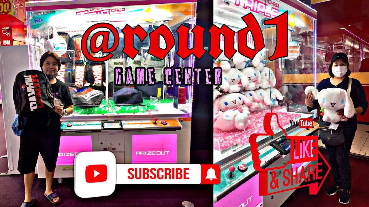 Game center @Round1 nagoya japan - YouTube