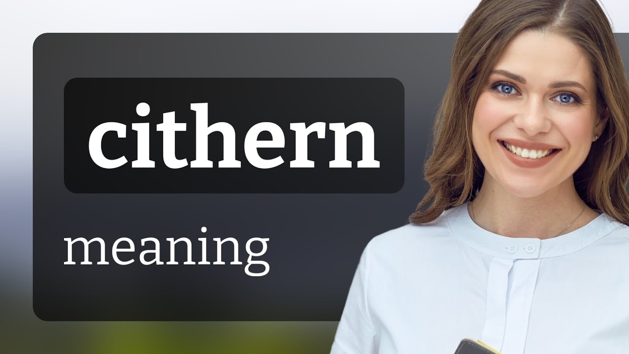 Cithern | what is CITHERN meaning - YouTube