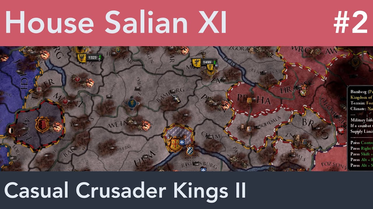 Becoming a Great Warrior - Crusader Kings II - House Salian - S11 #2 ...