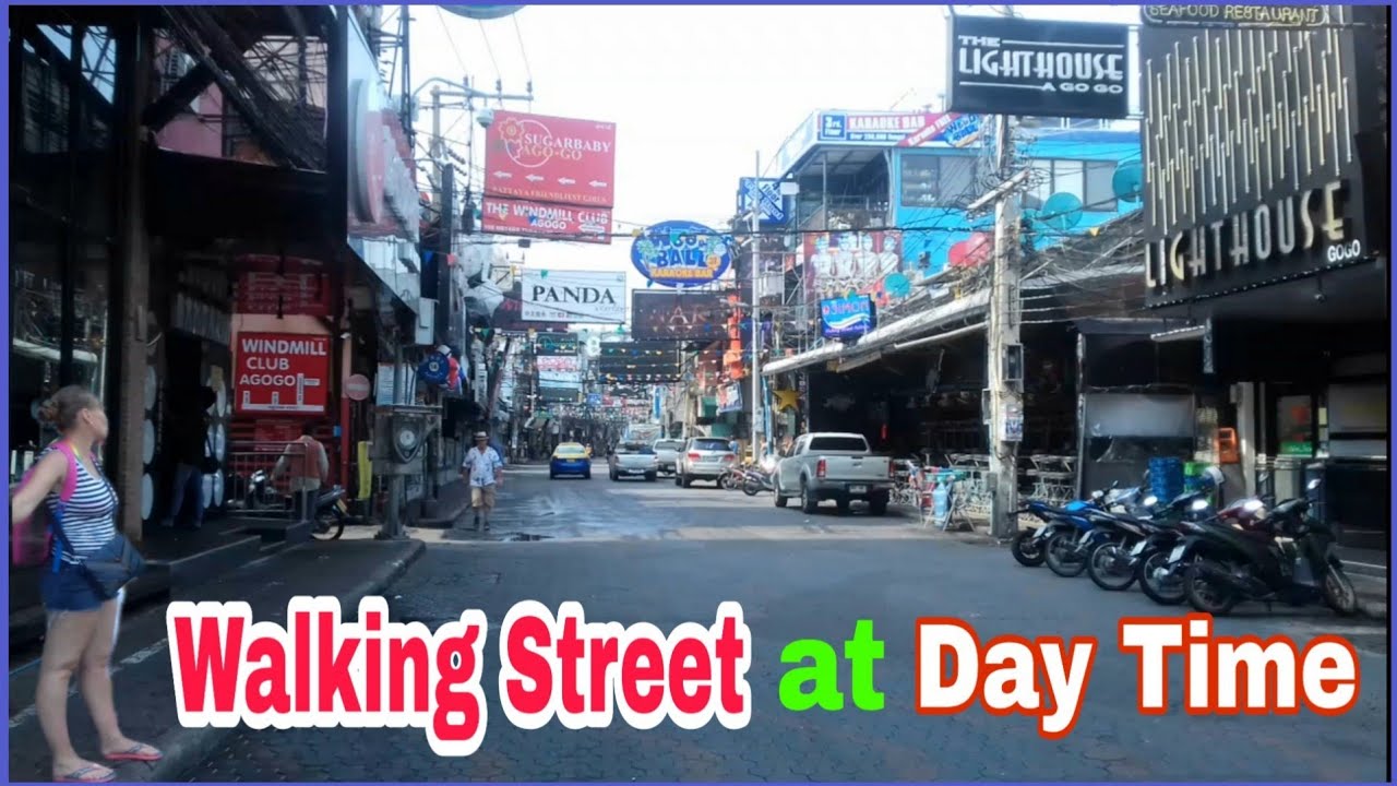 Walking Street at Day Time - YouTube