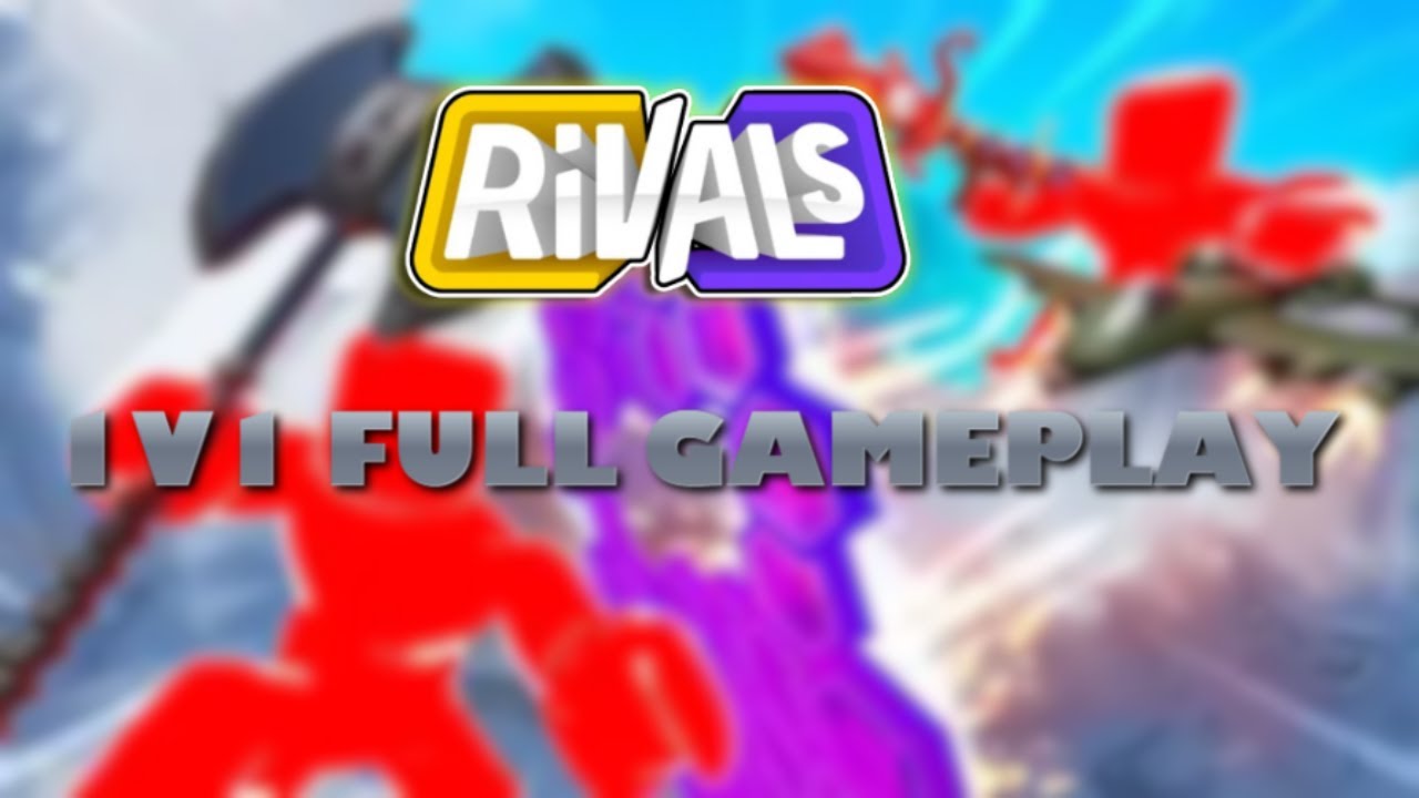 Rivals | Roblox Game | Full Gameplay 1v1 - YouTube