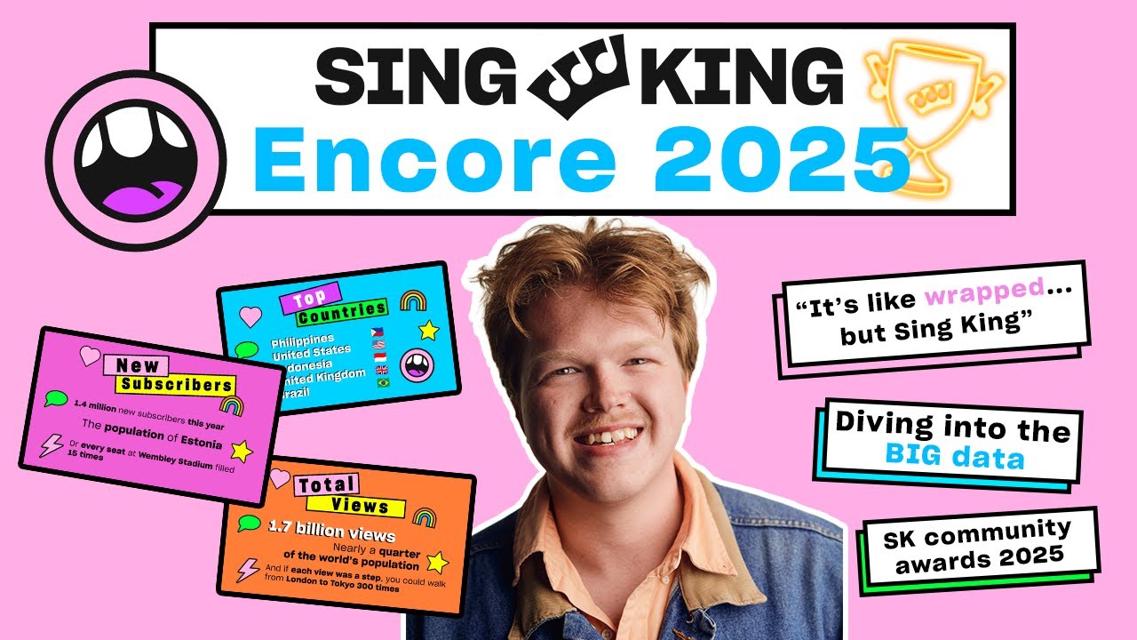 Sing King Encore 2025! Our Biggest Karaoke Year Ever (Stats, Songs ...