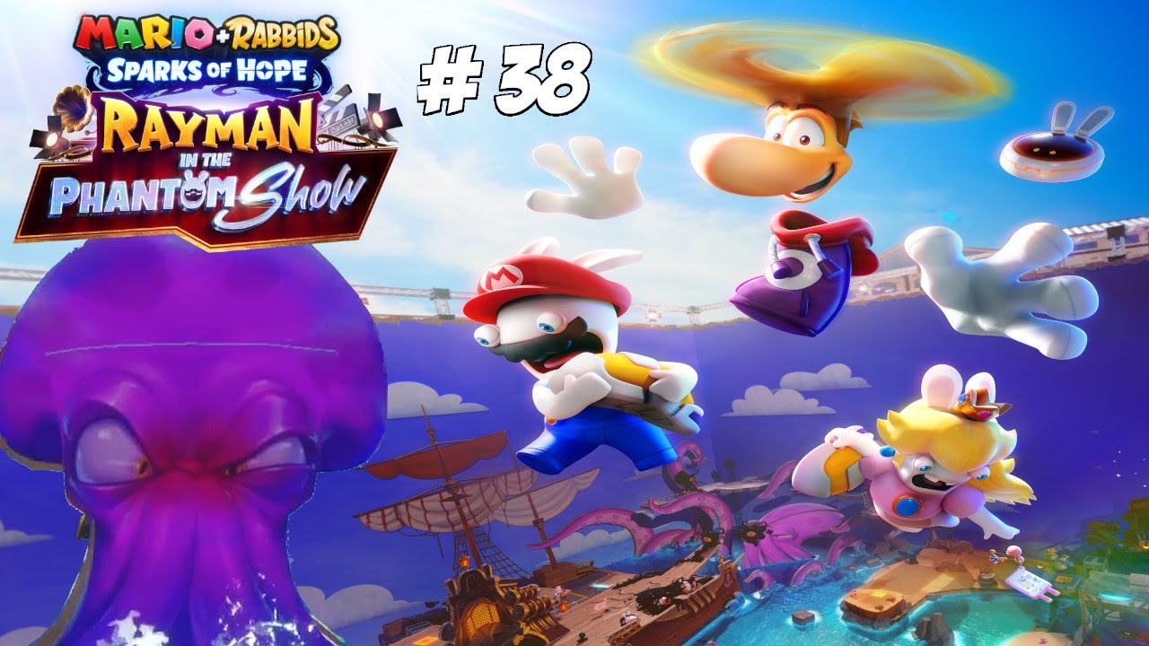 Mario + Rabbids Sparks of Hope 100% Walkthrough DLC Rayman in the ...