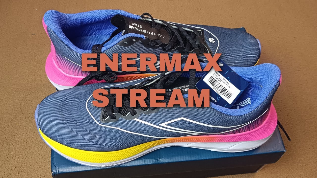 Unboxing Mills Enermax Stream-Sepatu lari Daily Trainer ?? - YouTube