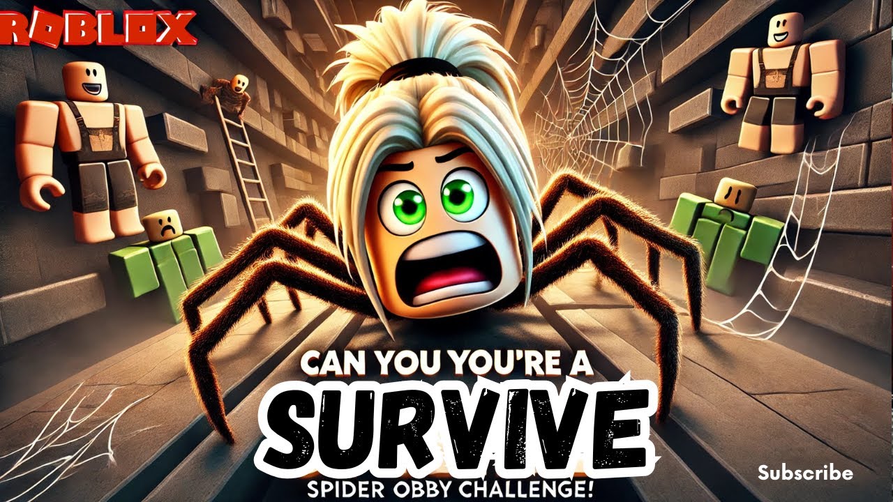 Surviving as a Spider in Roblox Obby! 🕷️ | Roblox Horror Game - YouTube