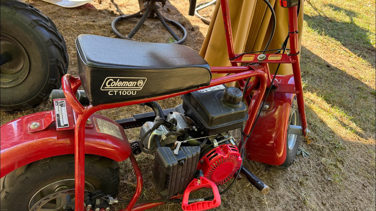 Coleman CT100U carb replacement - YouTube