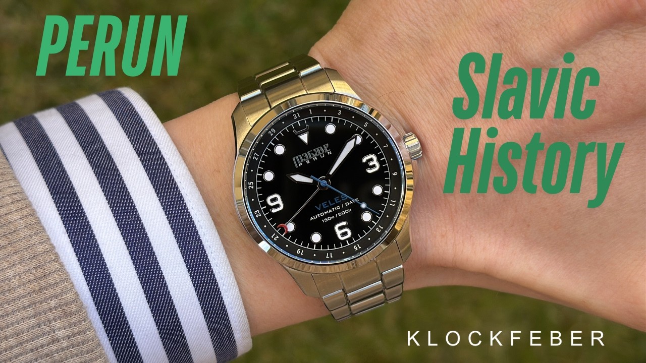 Perun Veles in Midnight Black – A Timepiece with Slavic Heritage ...