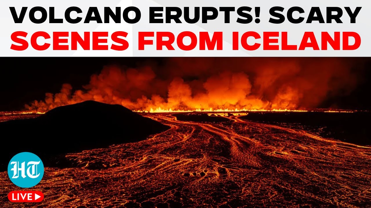 Iceland Volcano LIVE: Volcano On Iceland’s Reykjanes Peninsula Erupts ...