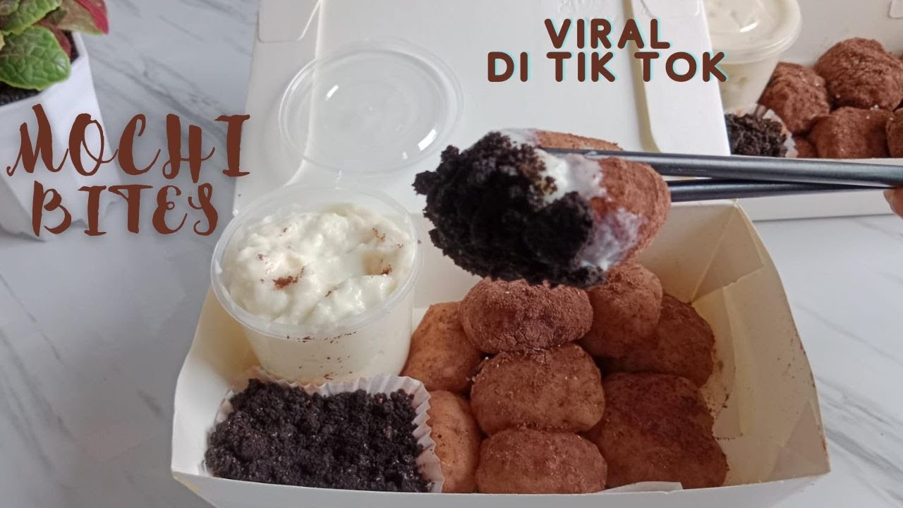 Mochi bites yang lagi viral dan sangat rekomended untuk ide jualan ...